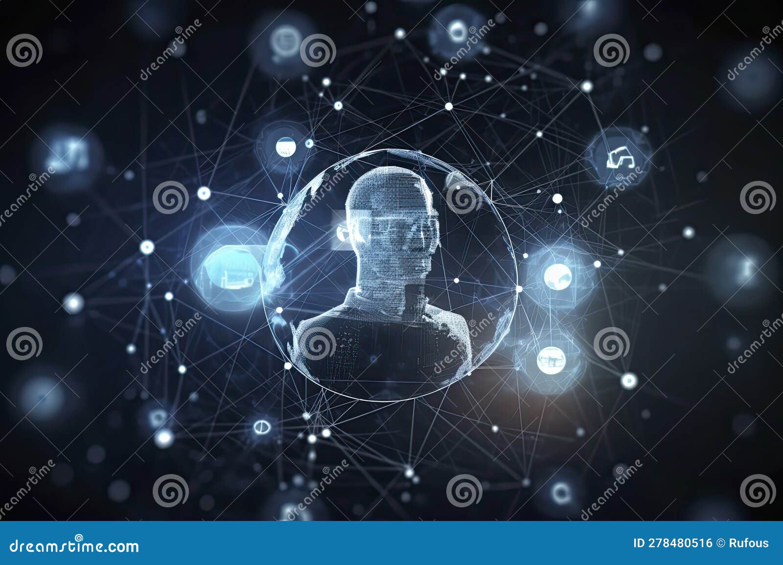 VFX Digitally Generated Background with Virtual Social Media Reality ...