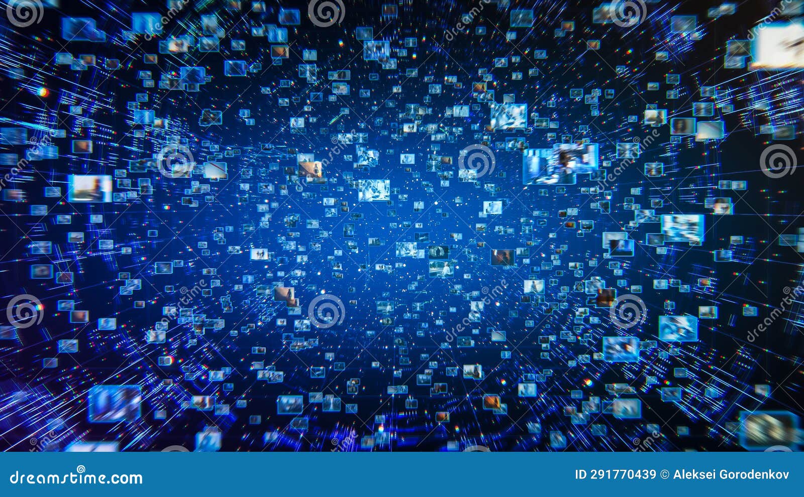 VFX Digitally Generated Background with Virtual Social Media Reality ...