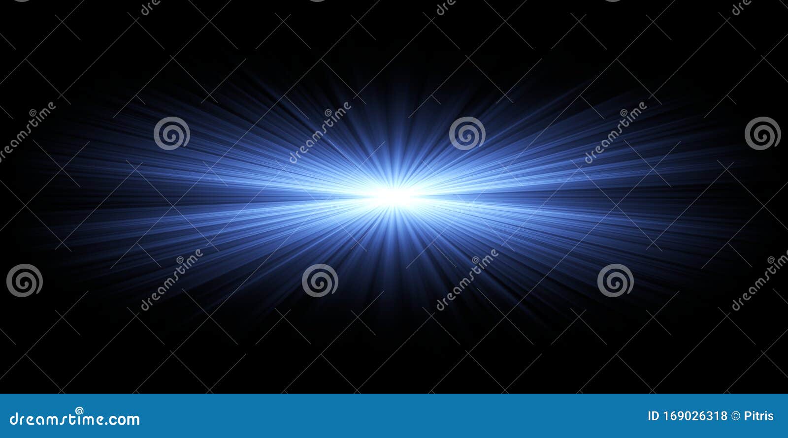 VFX Glow Lighting Effect Star Burst, Flash Energy Ray. Creative Design ...