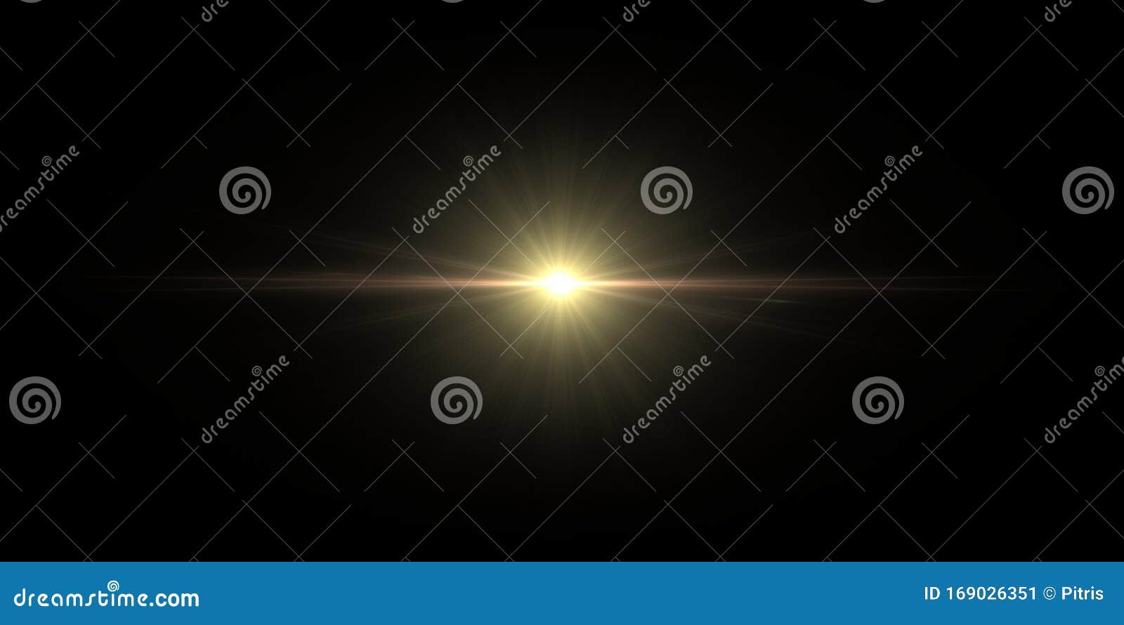 VFX Glow Lighting Effect Star Burst, Flash Energy Ray. Creative Design ...