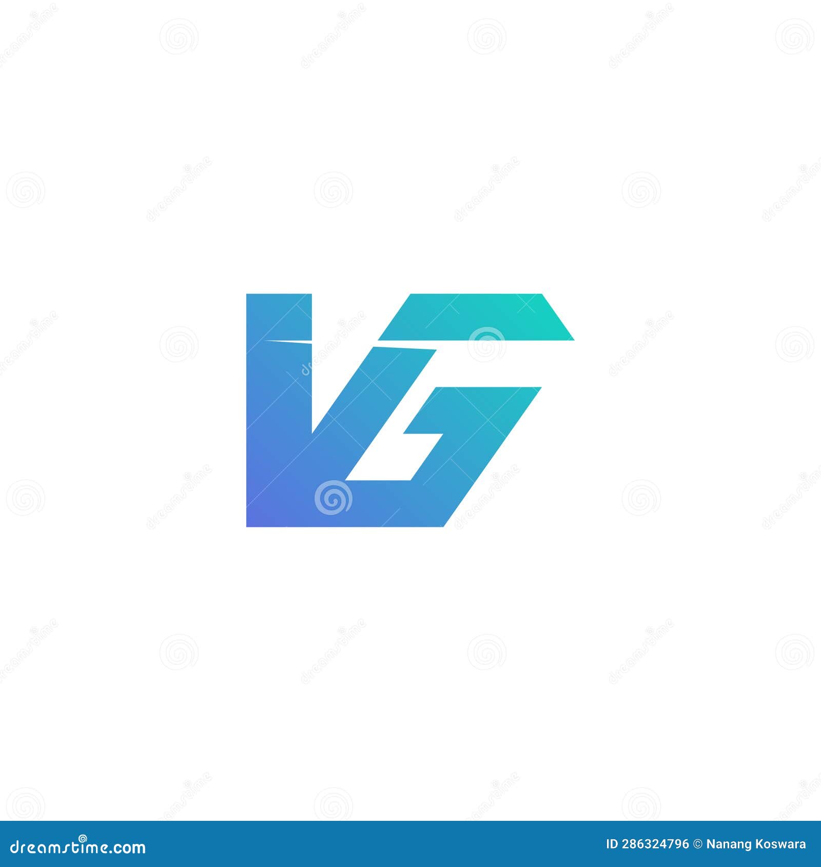 VG Letter Logo Design, VG Monogram Initials Letter Logo Concept ...