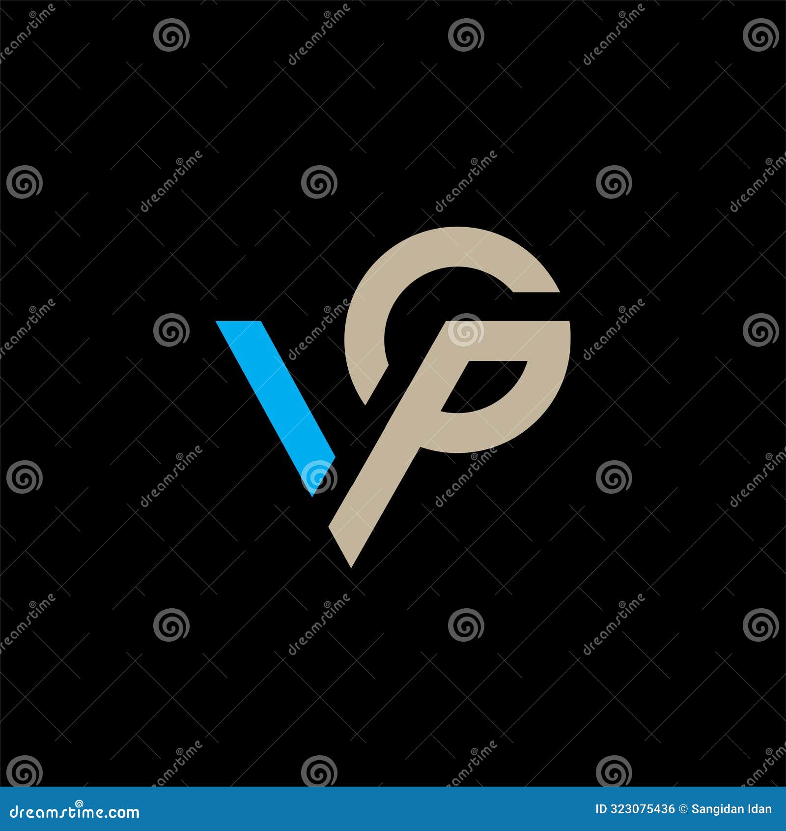 VG Letter Logo Icon Vector Concept Design Template Stock Vector ...