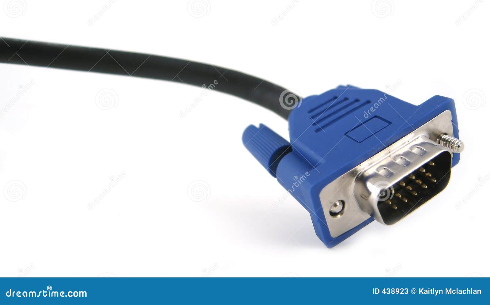 VGA Cable stock image. Image of connect, plug, digital - 438923