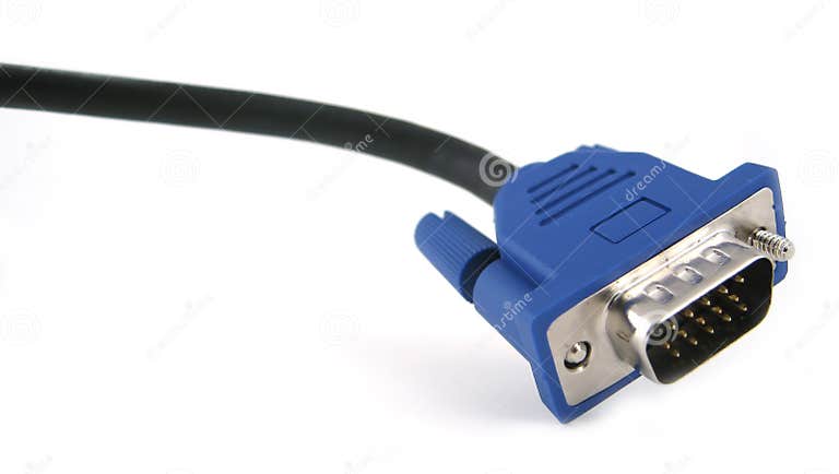 VGA Cable stock image. Image of connect, plug, digital - 438923