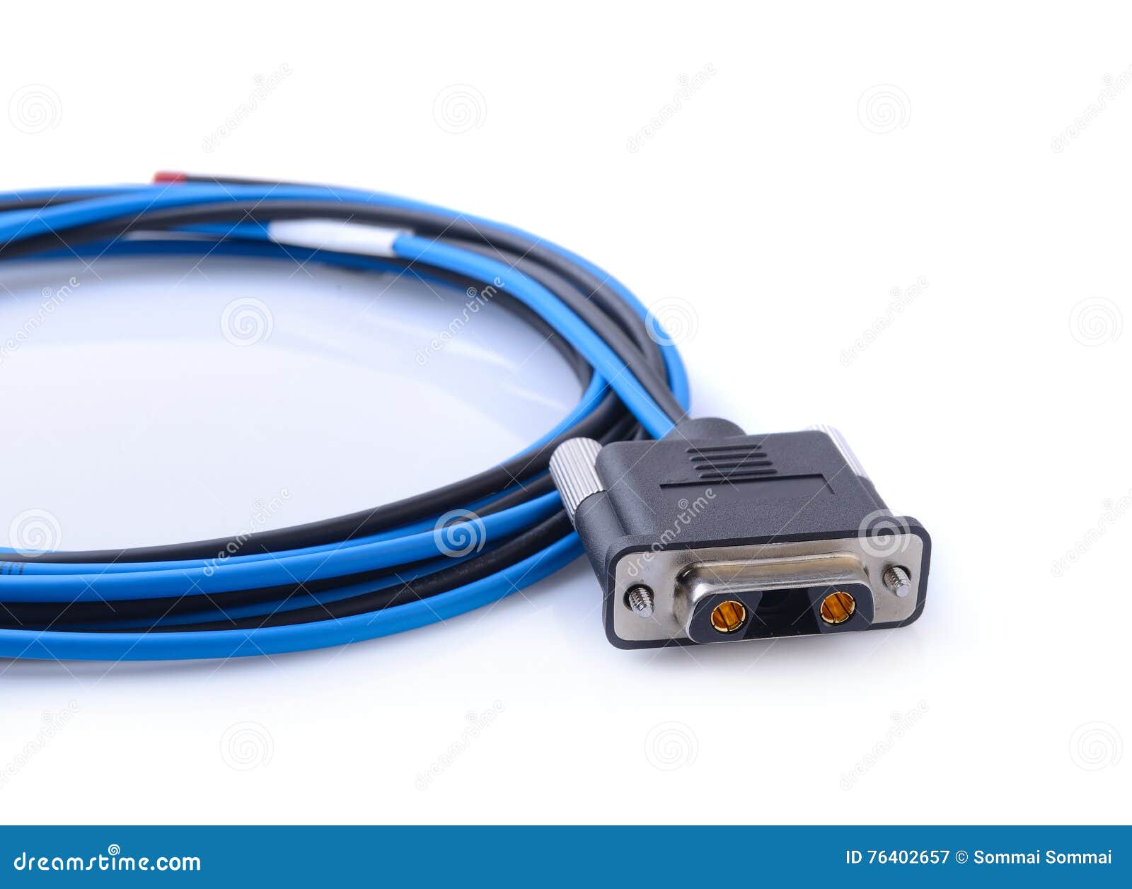 Vga connector stock image. Image of cord, computer, multimedia - 76402657