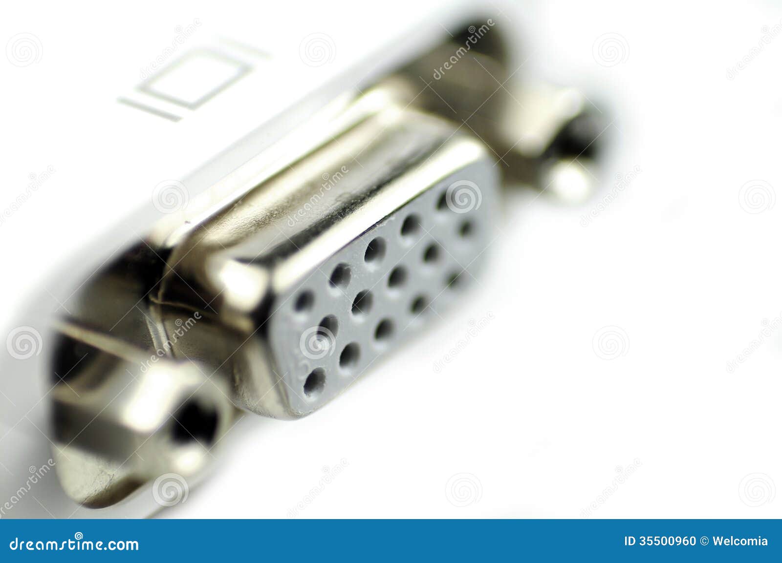 VGA Connector stock photo. Image of signal, display, screen - 35500960