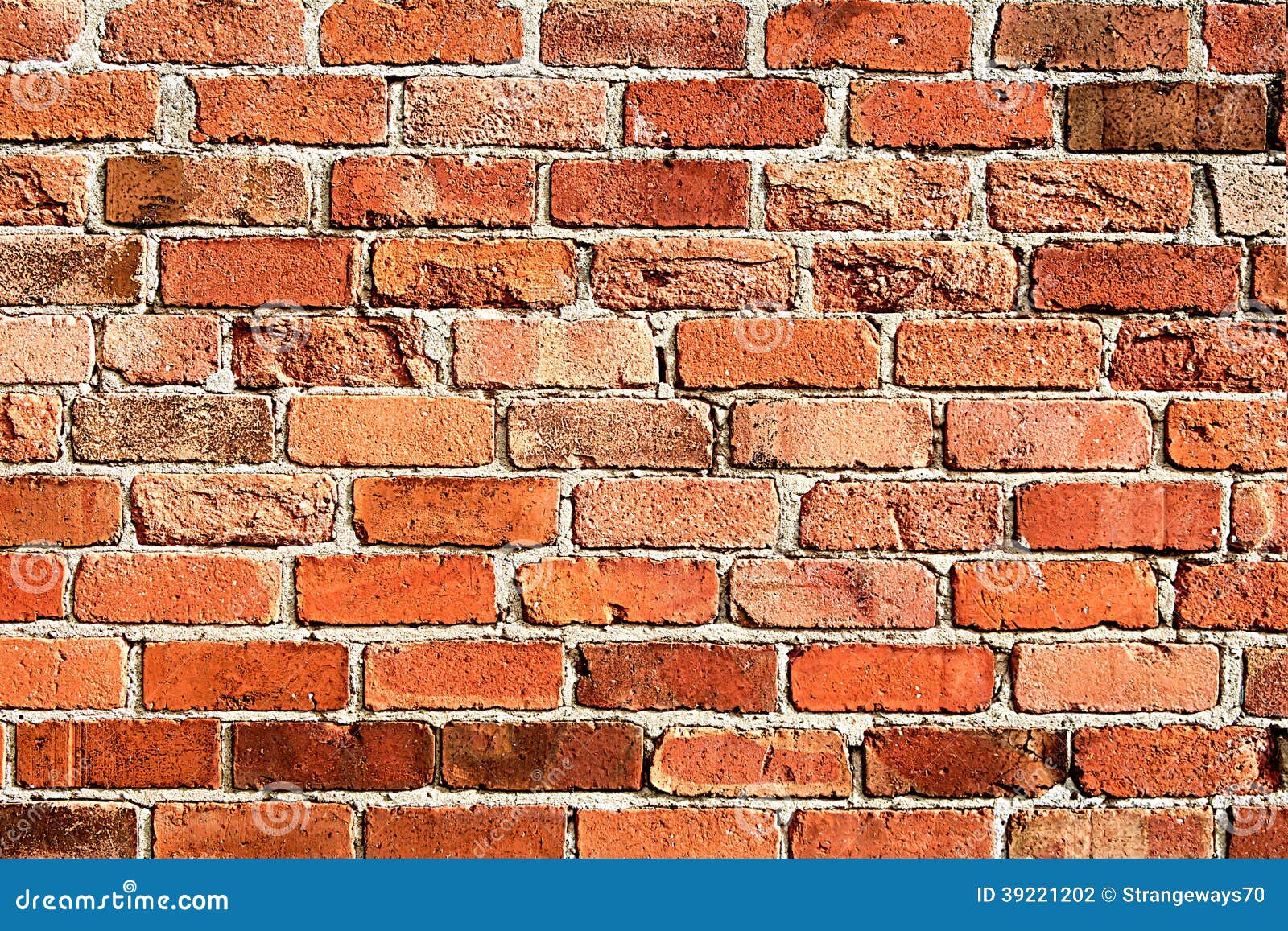 Vägg För Röd Tegelsten Arkivfoto - Bild: 39221202