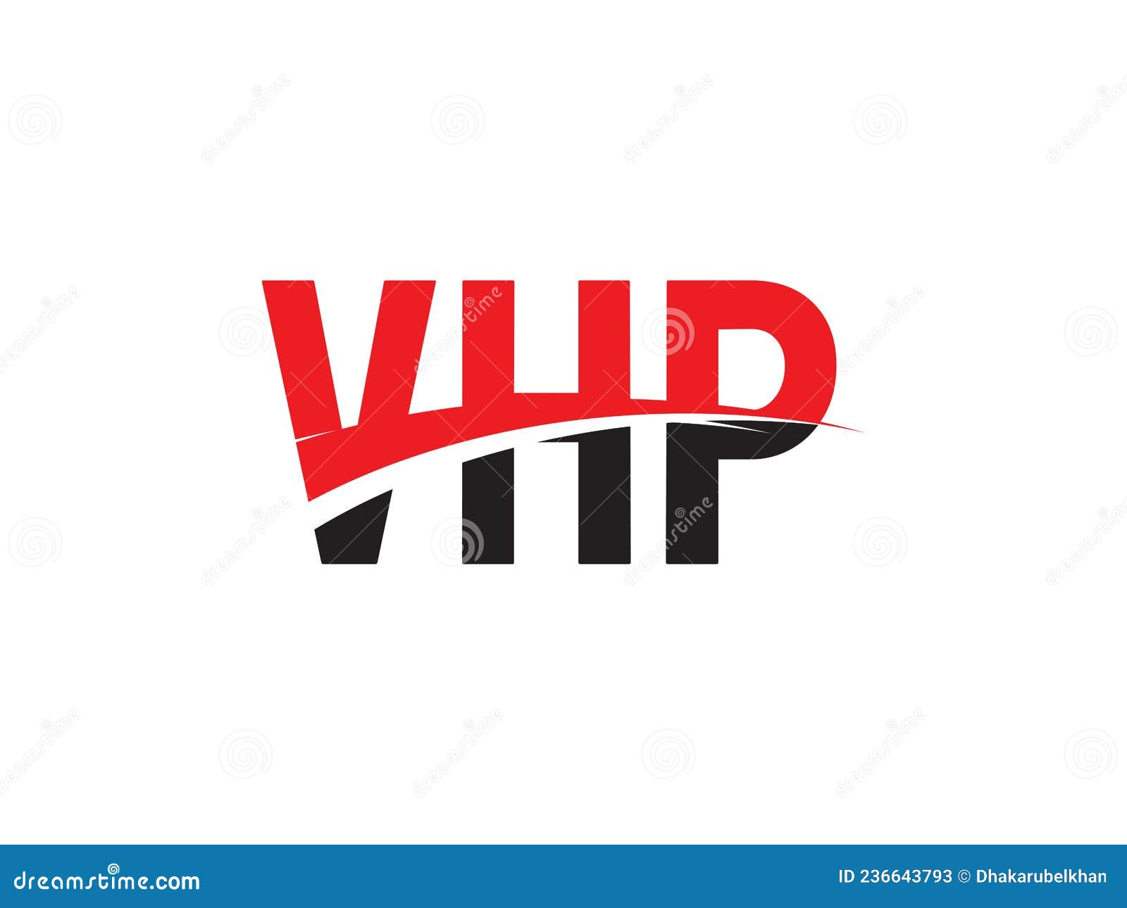 VHP Letter Initial Logo Design Vector Illustration Stock Vector ...