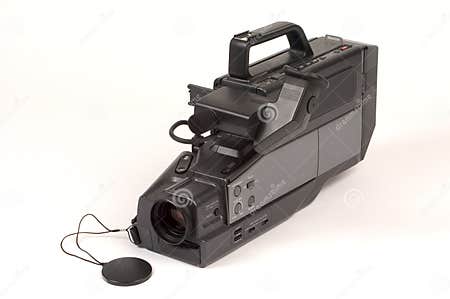 VHS Camcorder stock photo. Image of black, movie, tape, camera - 12524