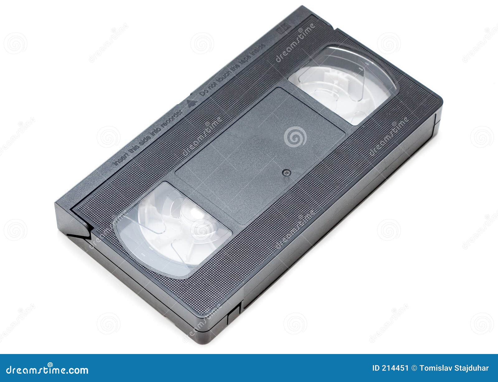 Vhs cassette stock image. Image of side, audio, type, forward - 214451