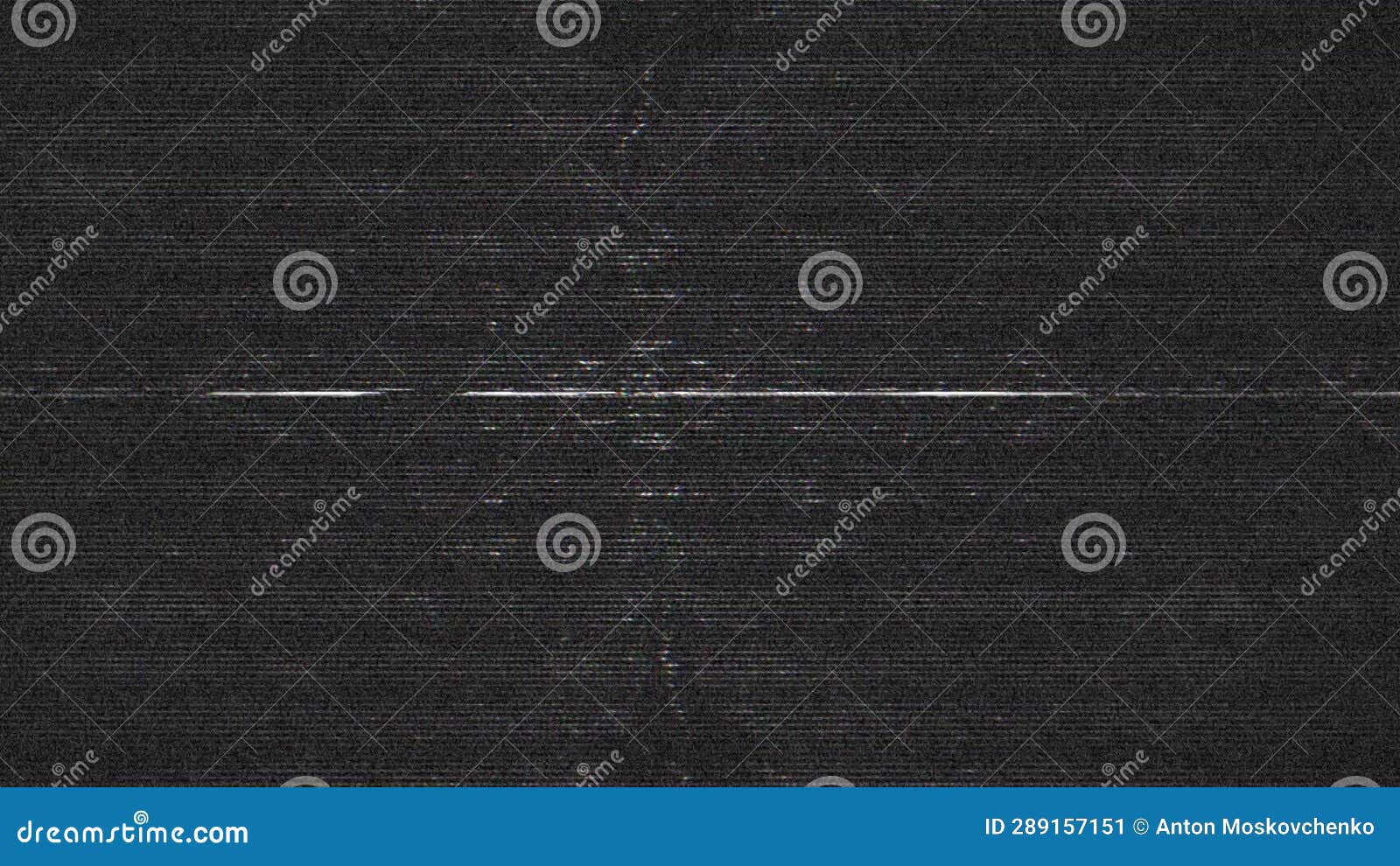 VHS Glitches Imitation, Static Noise Interference, Abstract Bg. Stock ...