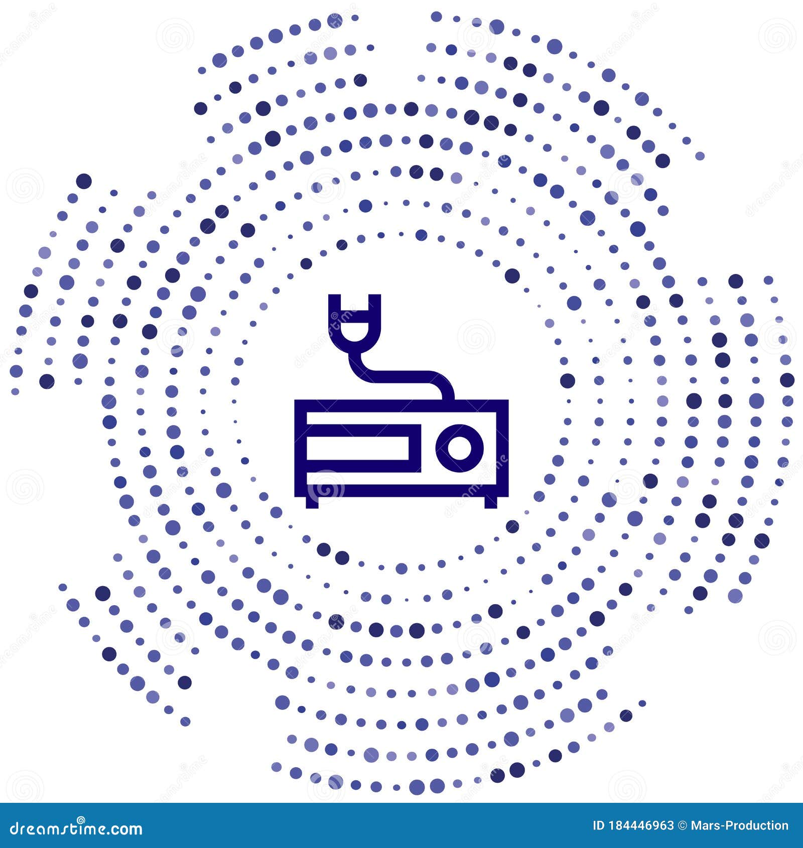 Vhs Player Vector Icon. Vhs Player Editable Stroke. Vhs Player Linear ...