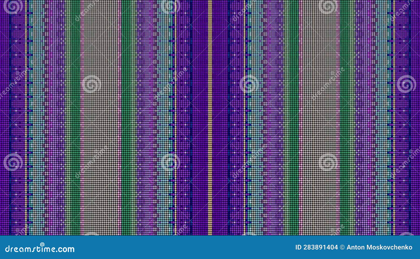 VHS-Style Screen Distortion: Vintage Glitch Effects and Analog Video ...