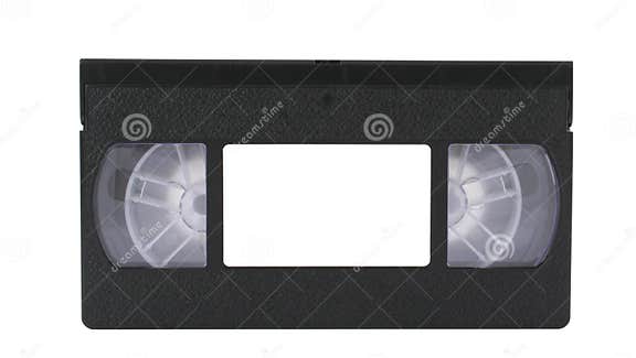 VHS tape with copyspace stock photo. Image of notice, border - 551366