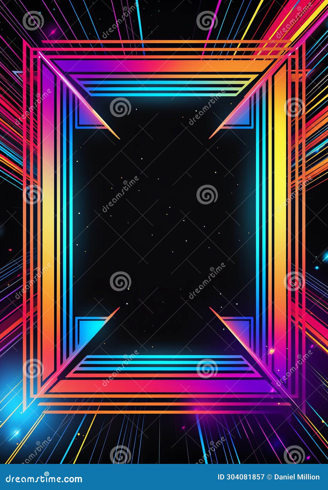 VHS Tape Style Frame 80s Retro Nostalgic Stock Illustration ...