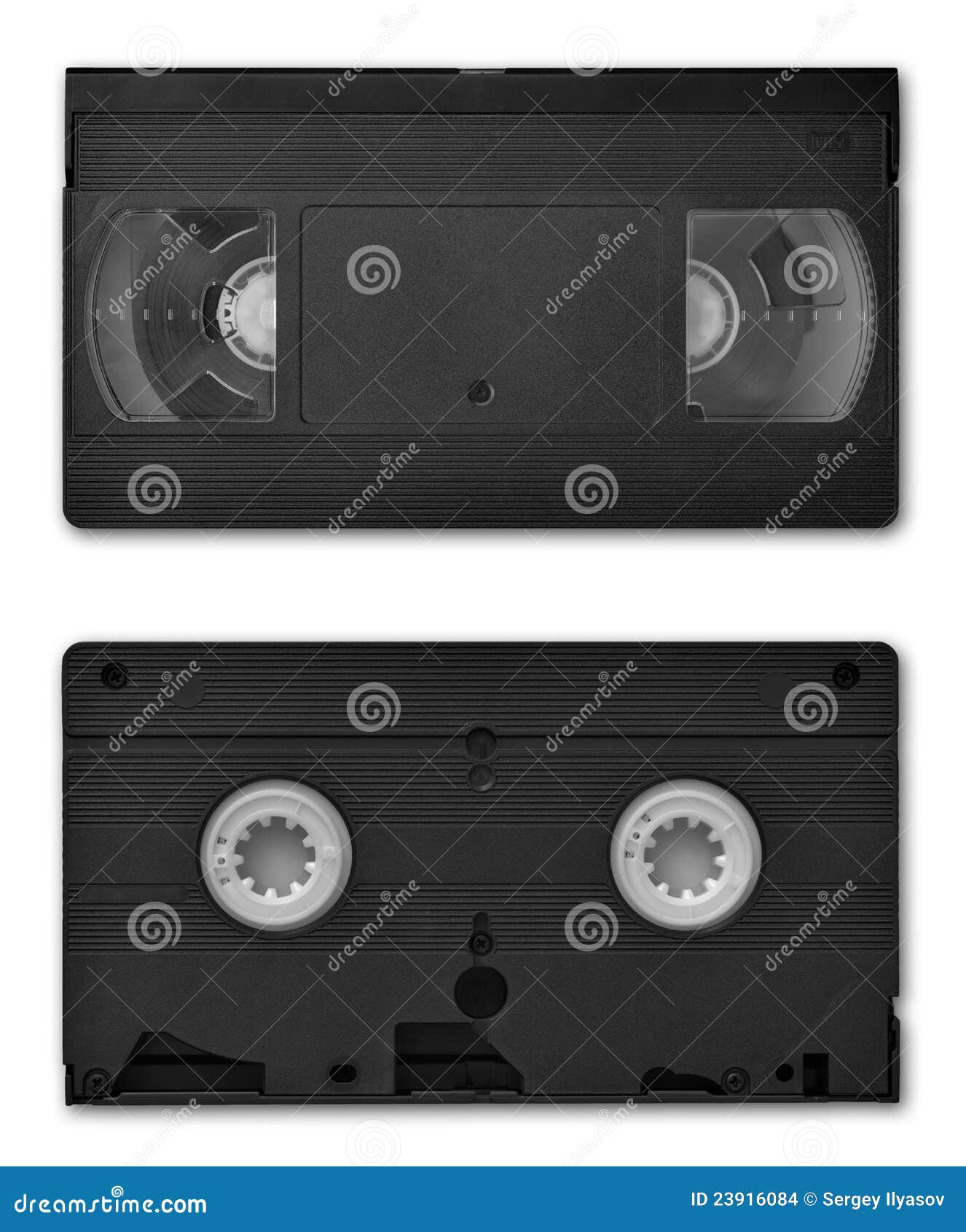 Vhs Cassette Front View Stock Images by Megapixl