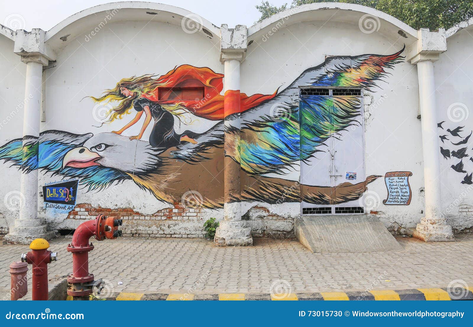 Via Art Connaught Place, Delhi Immagine Editoriale - Immagine di ...