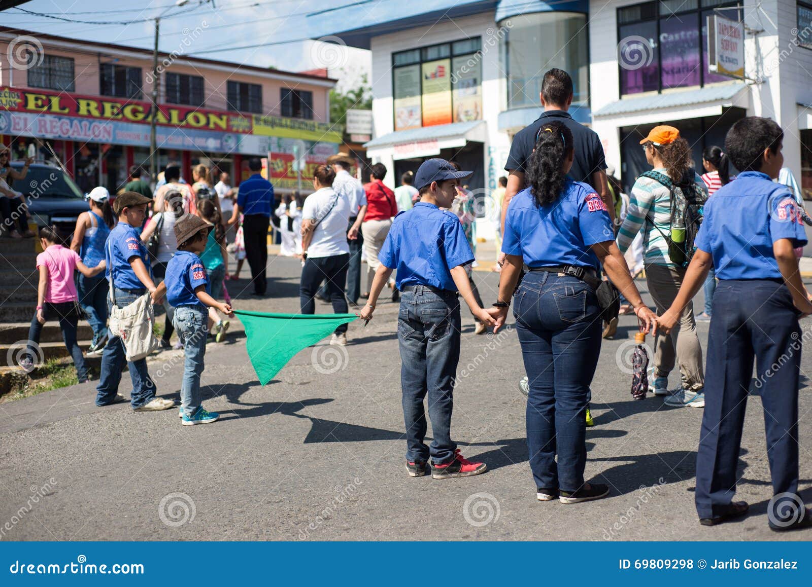 Via Crucis Celebration editorial stock photo. Image of cross - 69809298