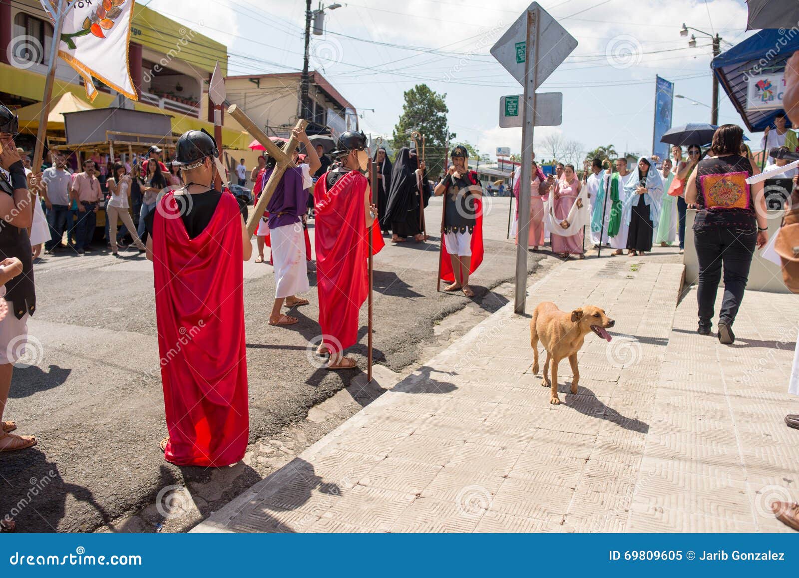 Via Crucis Celebration editorial image. Image of religion - 69809605