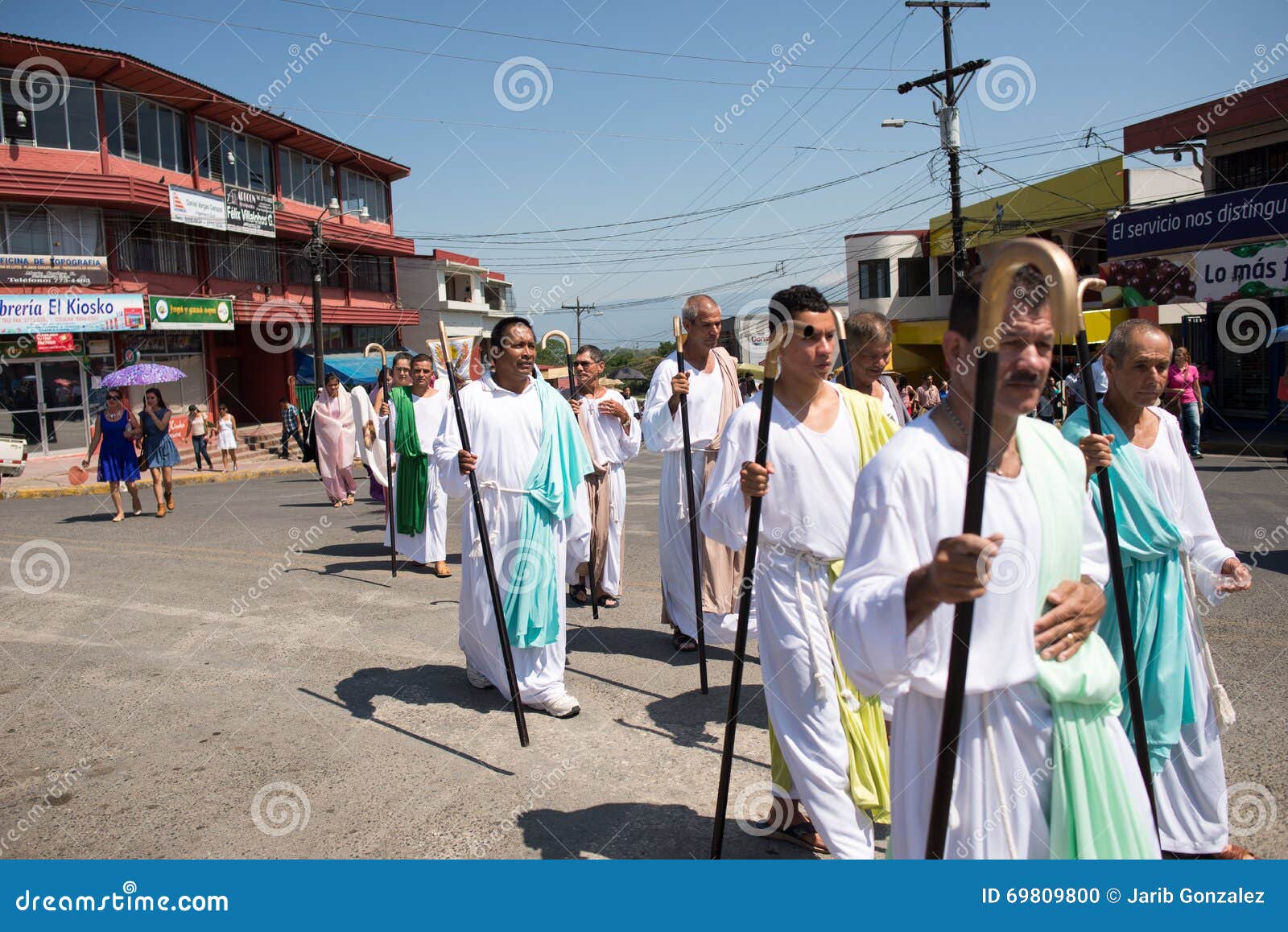 Via Crucis Celebration editorial image. Image of puntarenas - 69809800