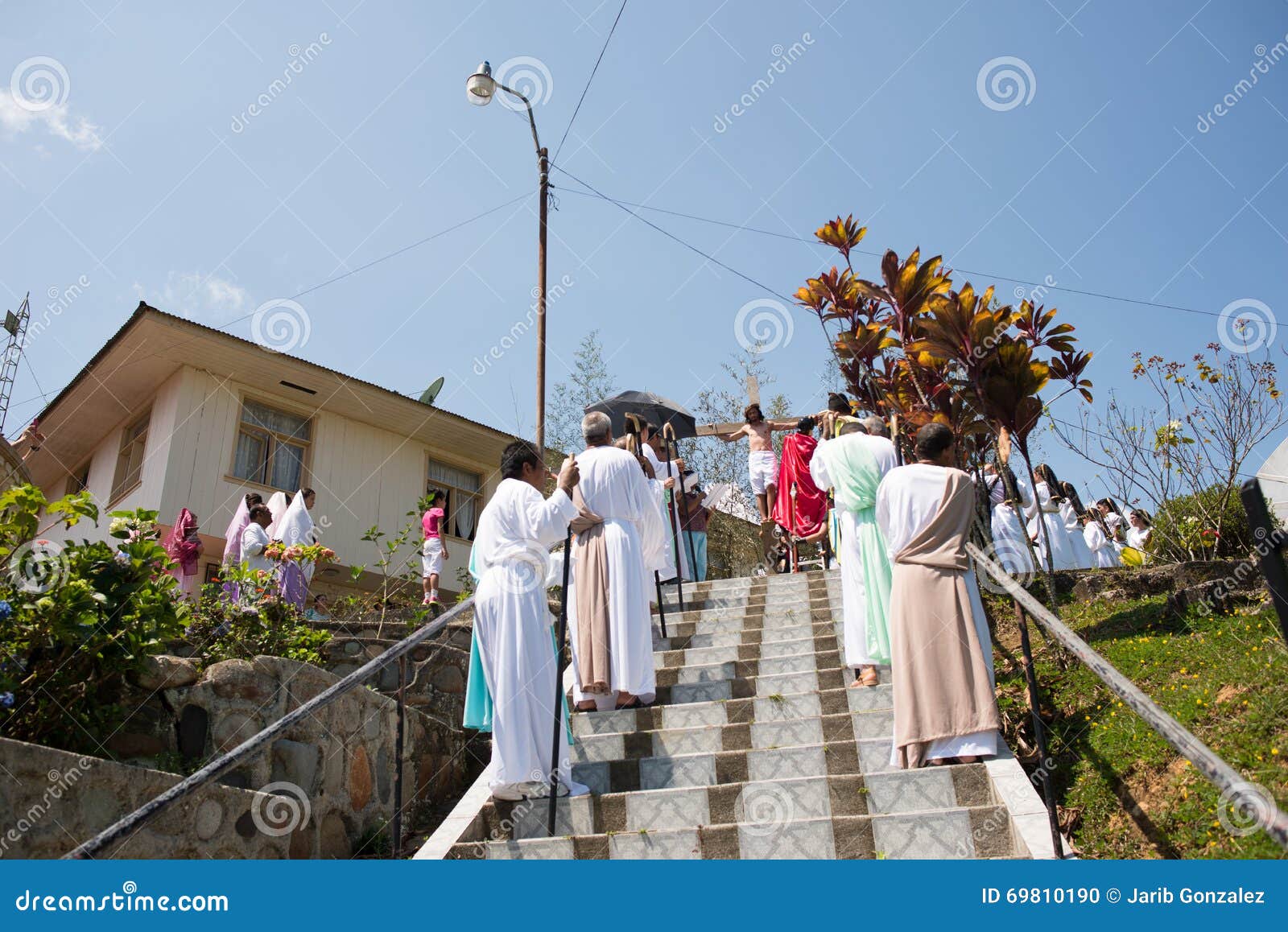 Via Crucis Celebration editorial image. Image of easter - 69810190