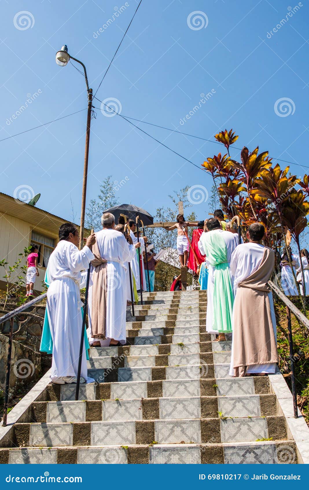 Via Crucis Celebration editorial photography. Image of representation ...