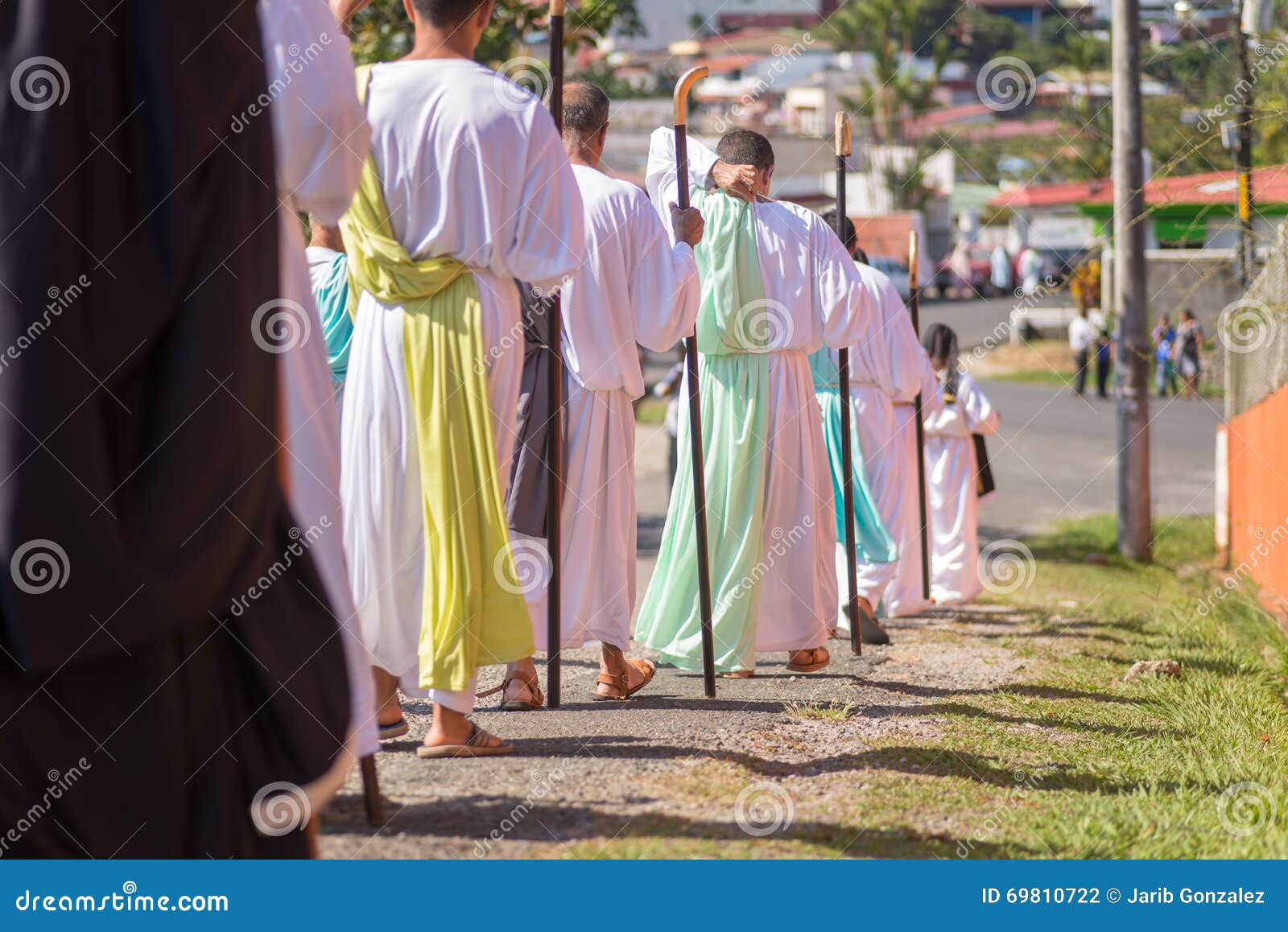 Via Crucis Celebration editorial photography. Image of religion - 69810722