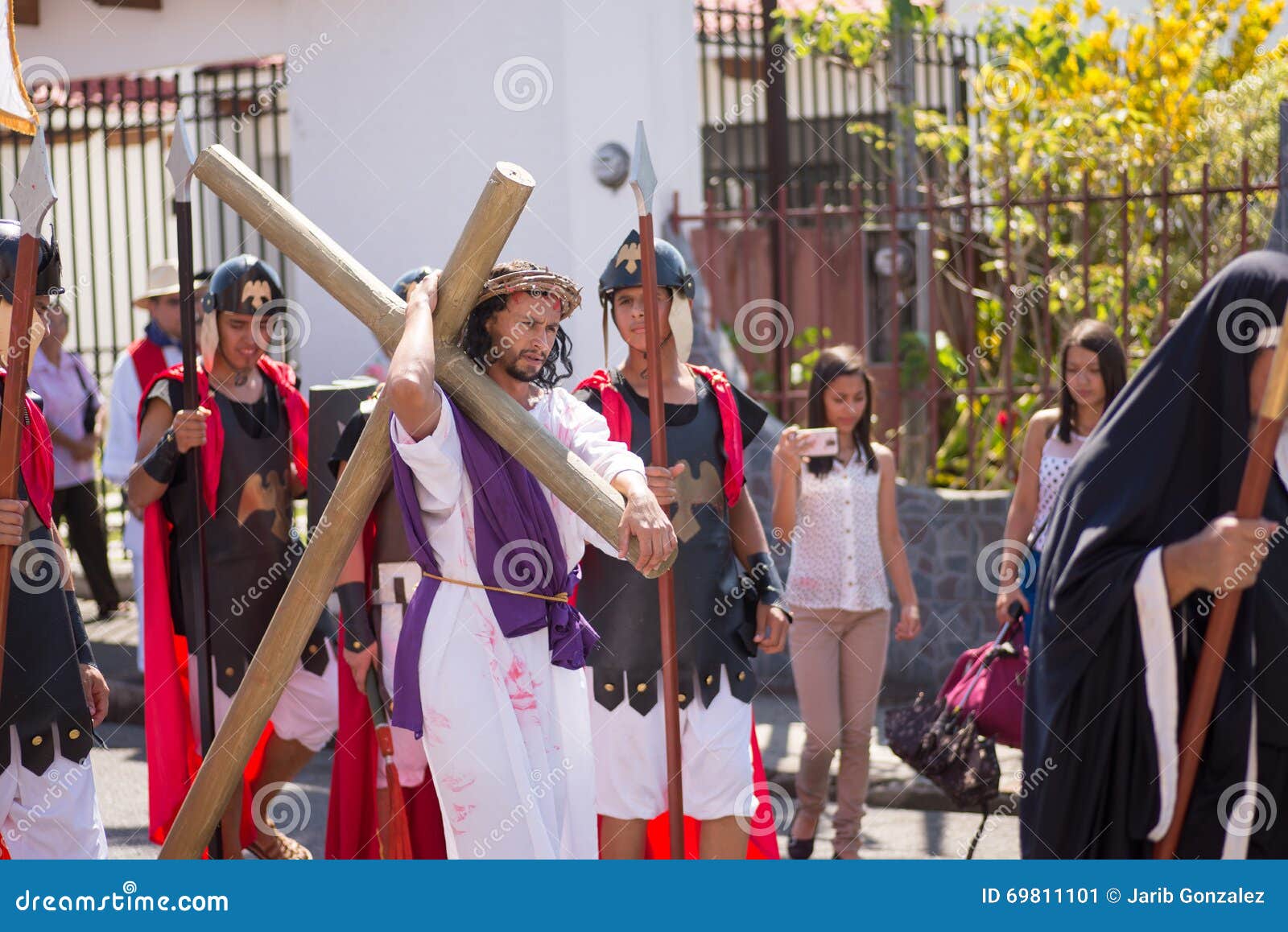 Via Crucis Celebration editorial photo. Image of week - 69811101