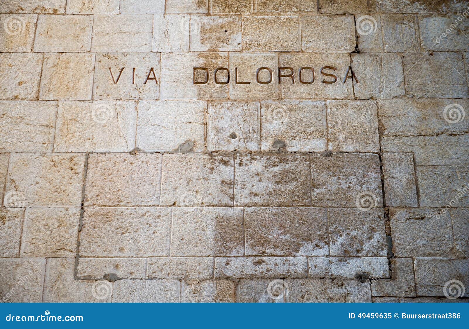 Via Dolorosa Royalty-Free Stock Photo | CartoonDealer.com #49459635