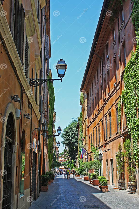 Via Margutta, Rome stock image. Image of europe, travel - 10025005