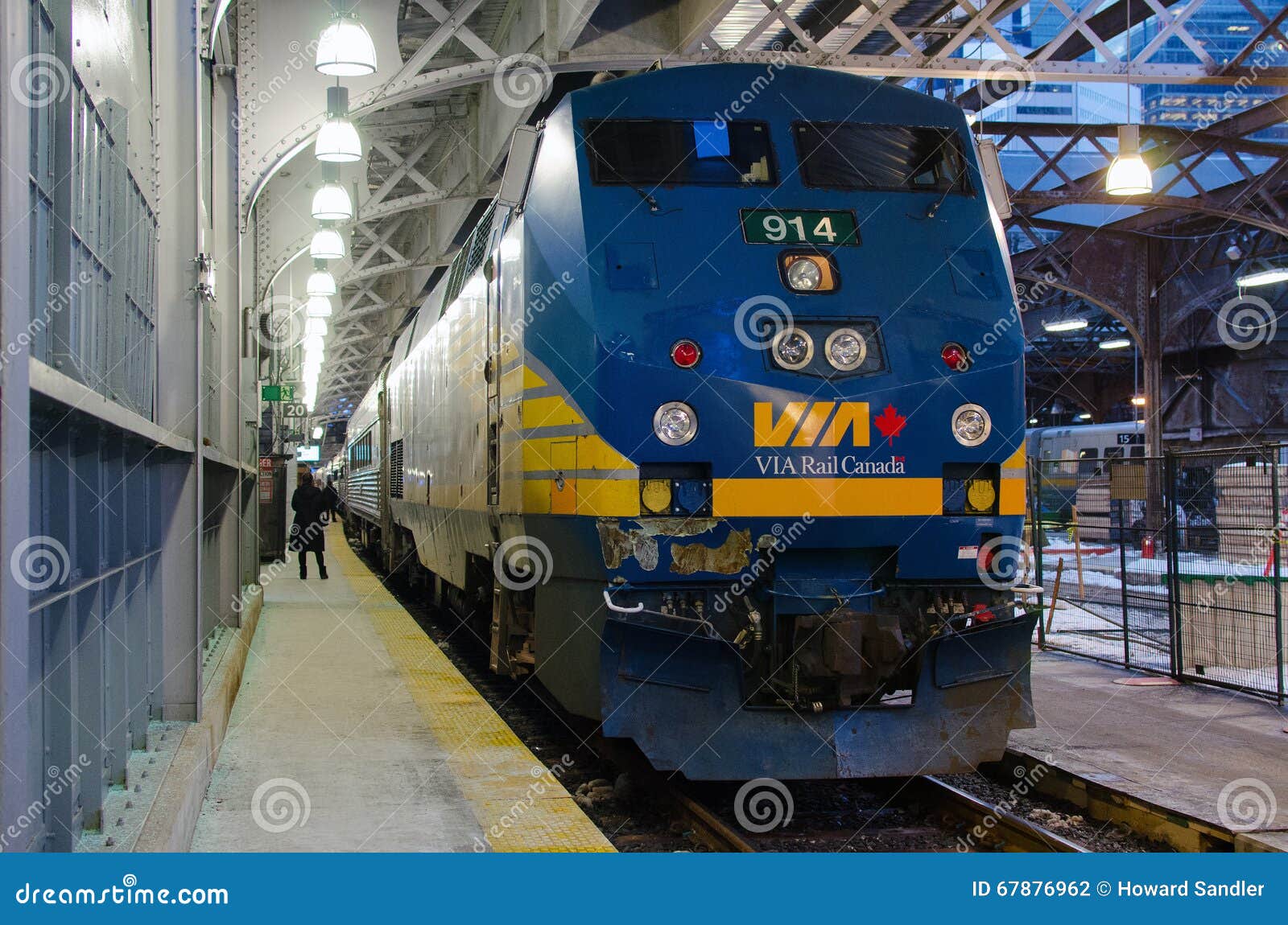 Via Rail Train at Union Station in Toronto Editorial Photography ... Via Rail Train at Union Station in Toronto Editorial Photography ...