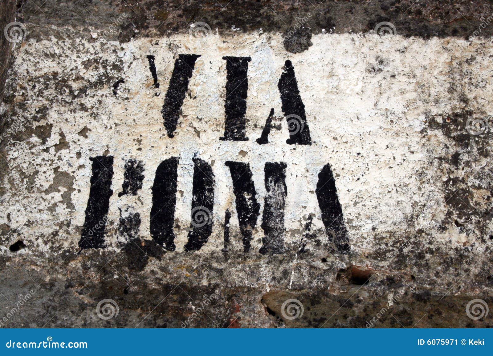 Via Roma stock image. Image of italian, travel, rome, sicily - 6075971