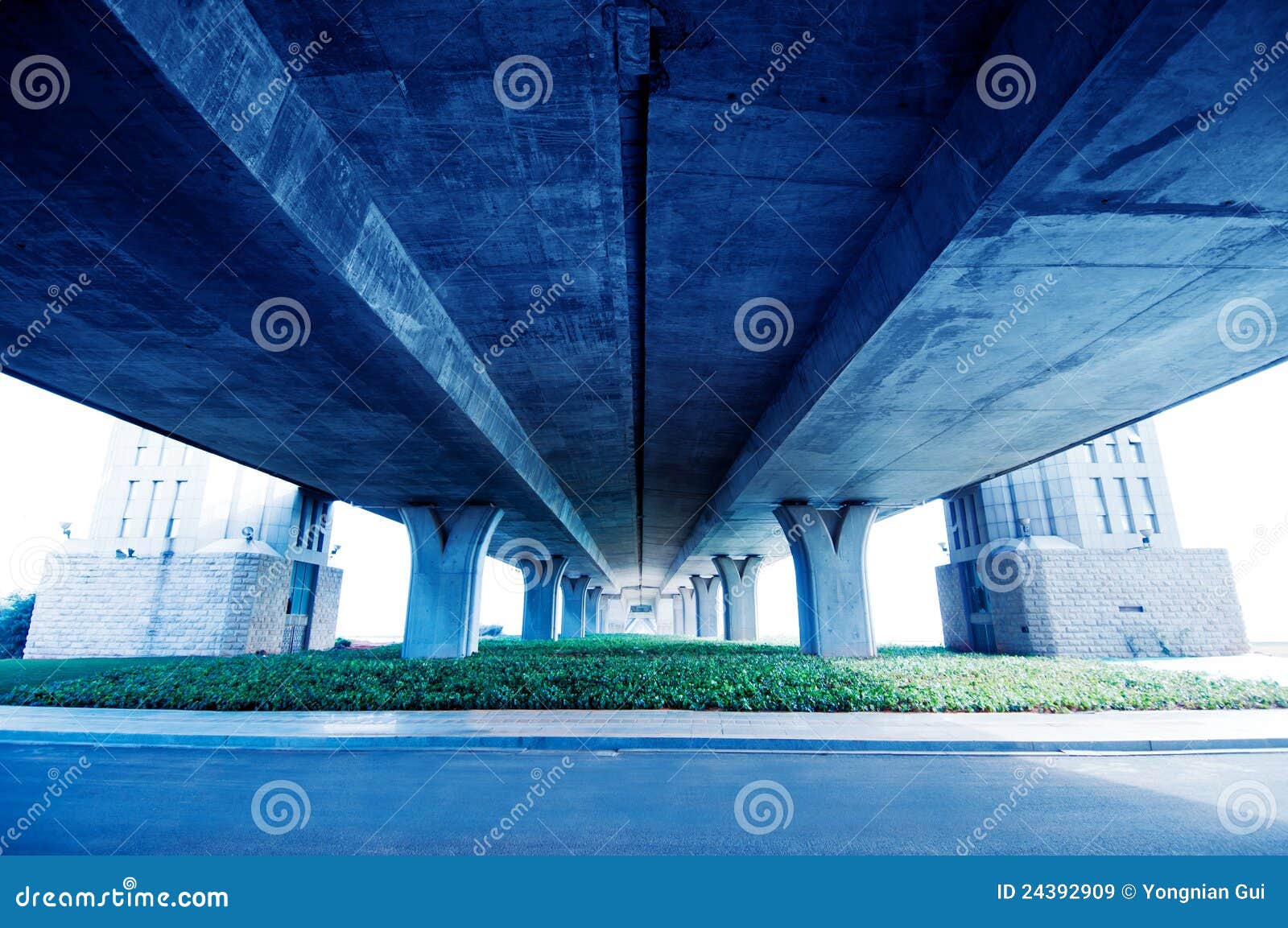 Viaduct stock image. Image of roadway, cement, roads - 24392909