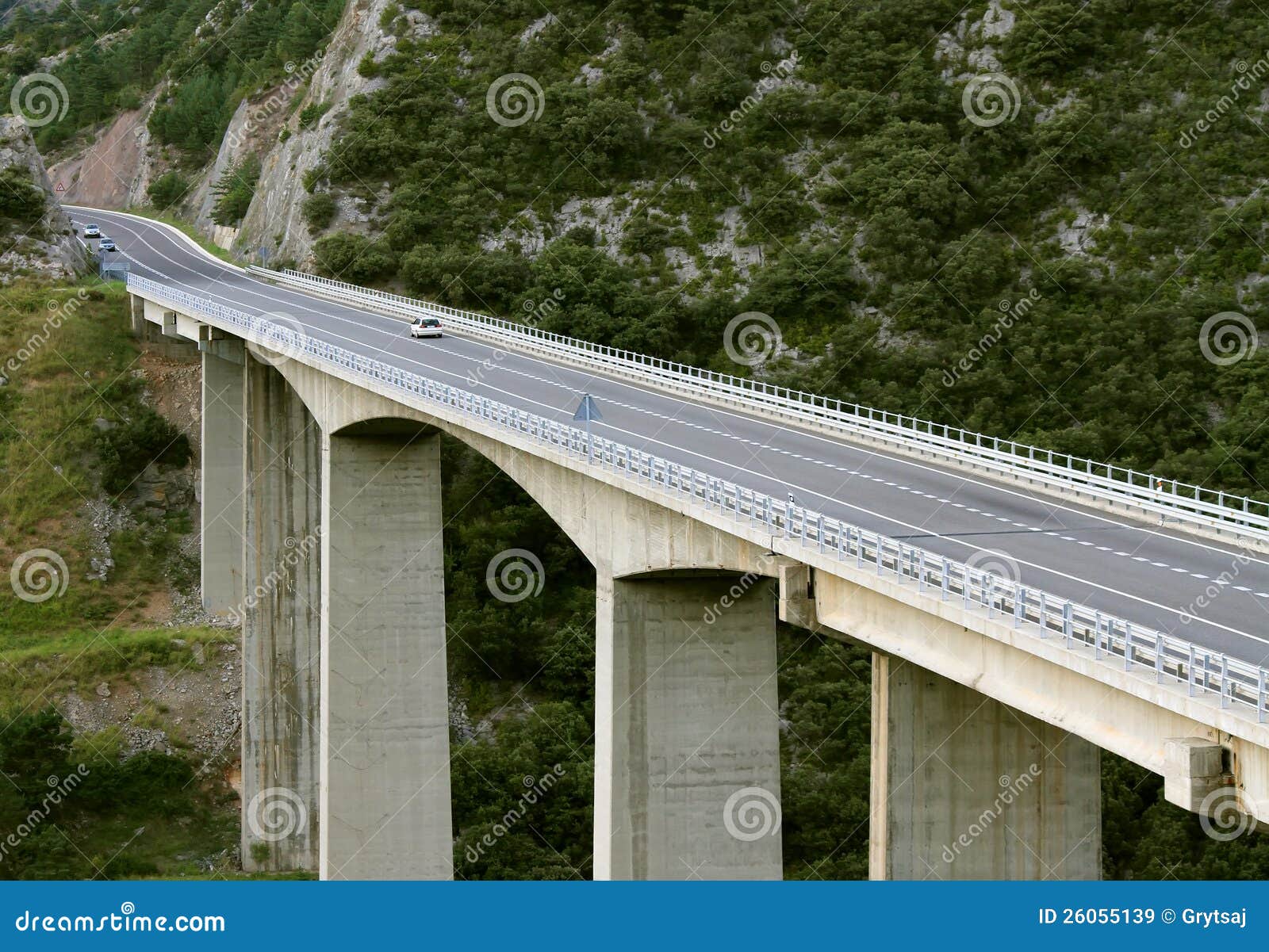 Viaduct stock image. Image of traffic, green, outdoors - 26055139