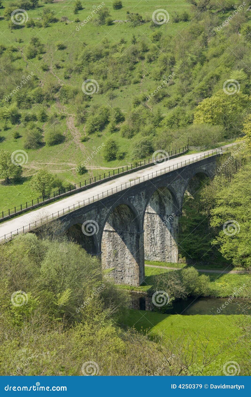 Viaduct stock image. Image of united, monsal, landscape - 4250379