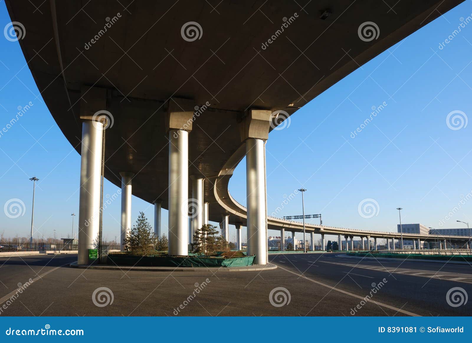 Viaduct stock image. Image of high, straight, auto, drive - 8391081