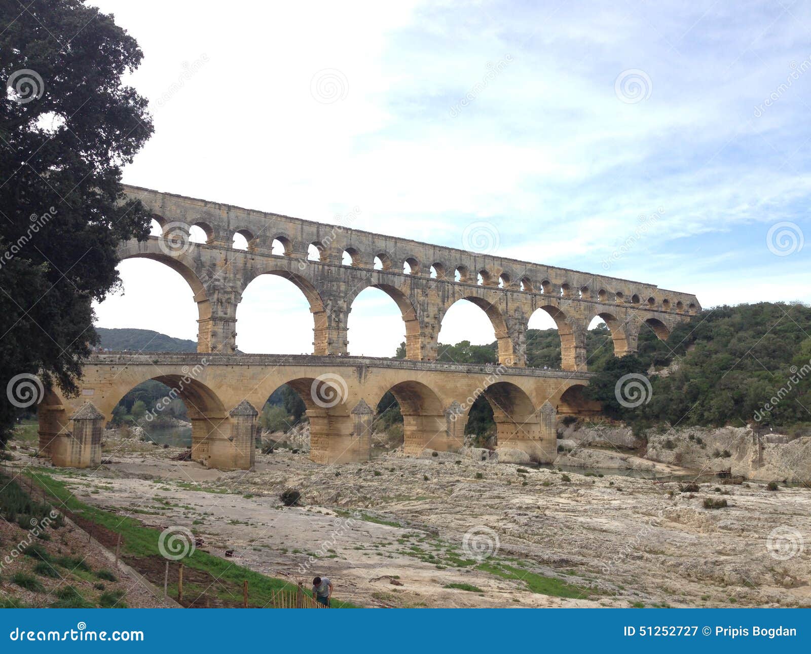 Viaduct stock image. Image of ruins, hills, trees, viaduct - 51252727