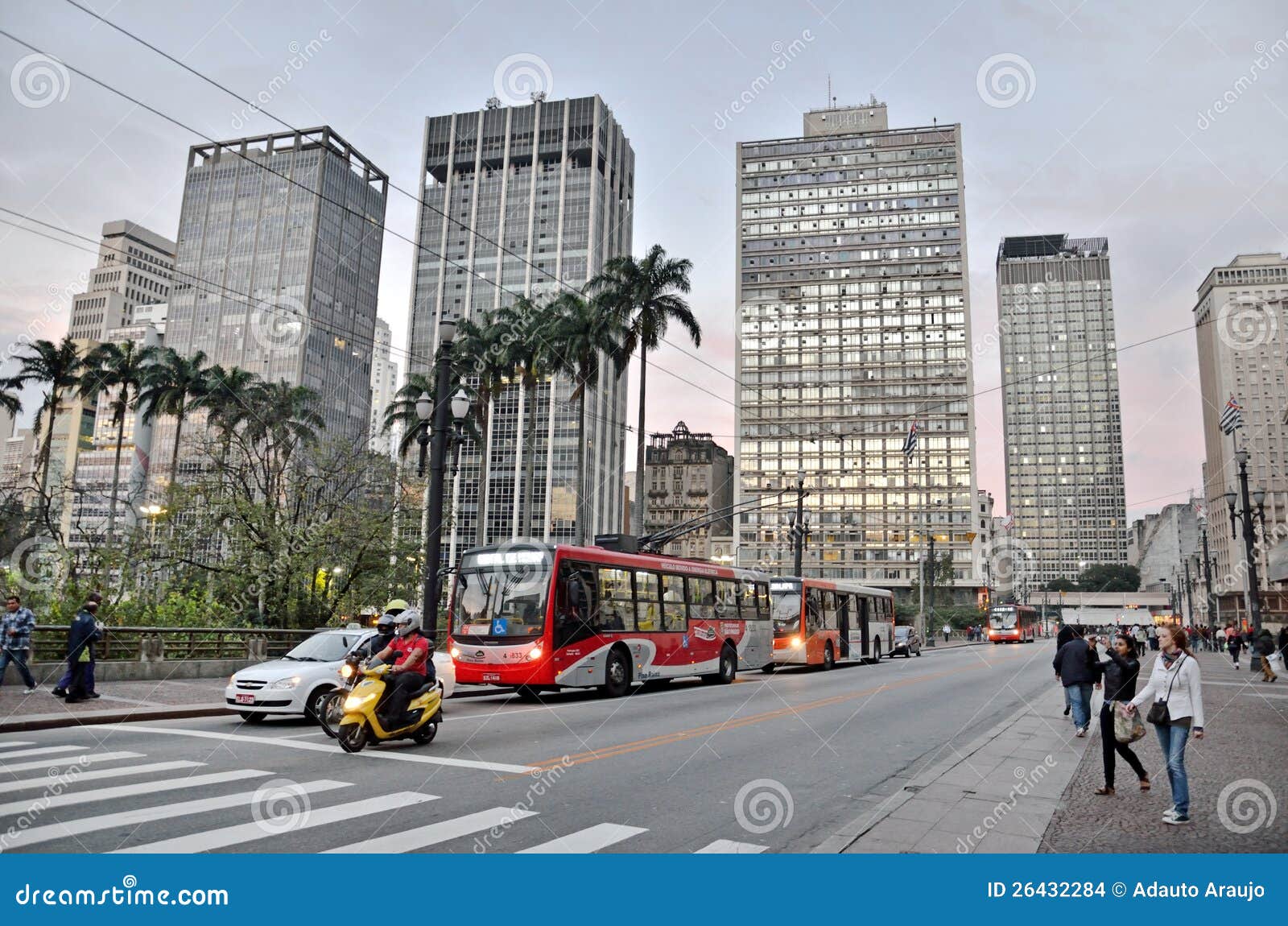 Viaduto Do Cha in Sao Paulo, Brazil Editorial Stock Image - Image of ...