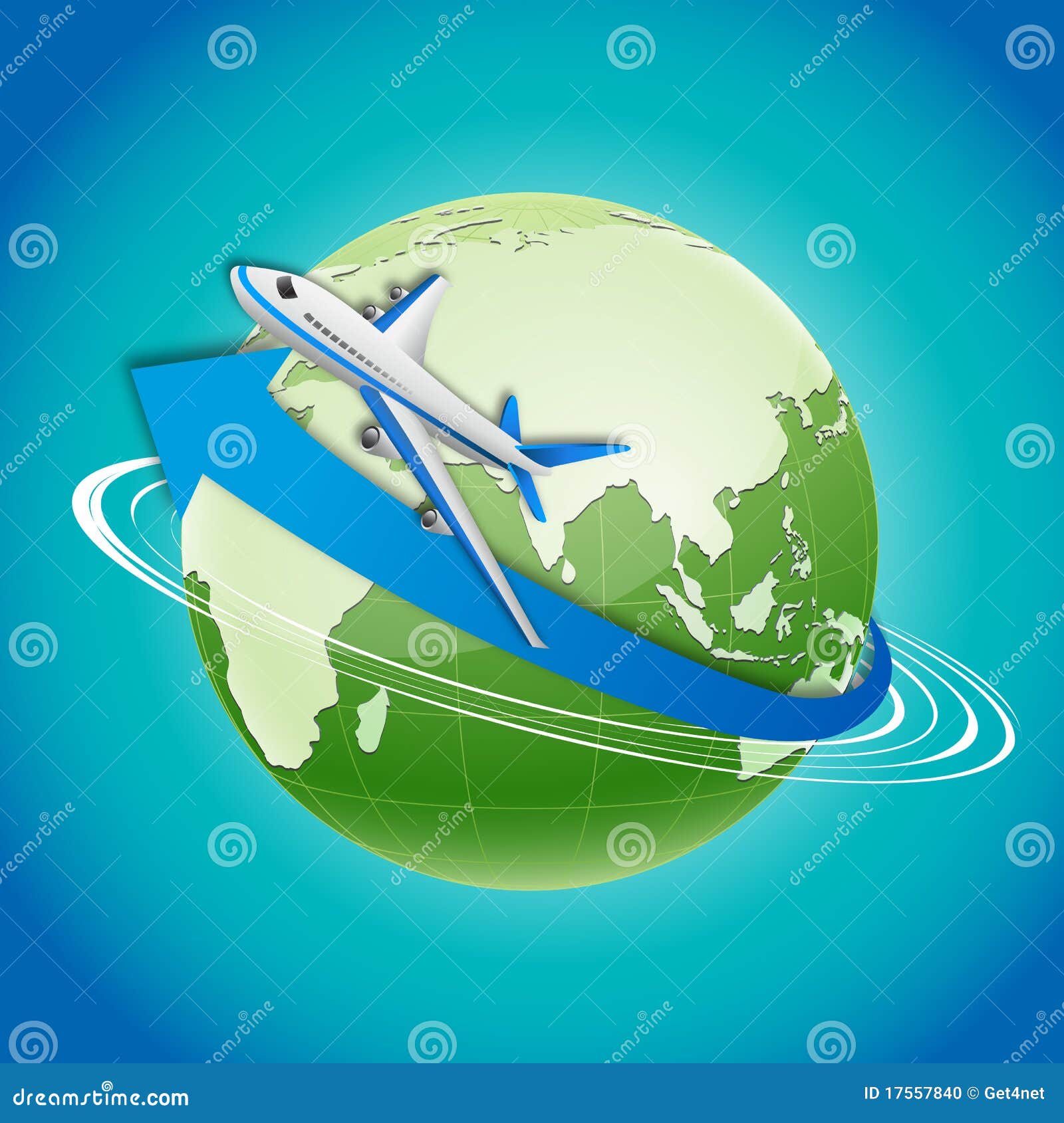 Viaje del mundo ilustración del vector. Ilustración de mundo - 17557840