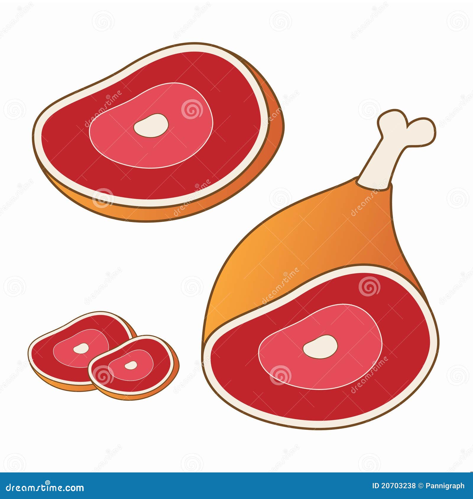 Viande illustration stock. Illustration du boeuf, cuisine - 20703238