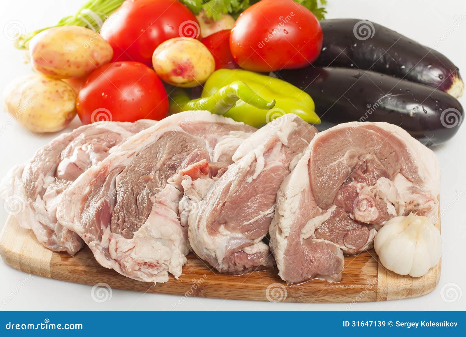 Viande crue d'agneau image stock. Image du manger, protéine - 31647139