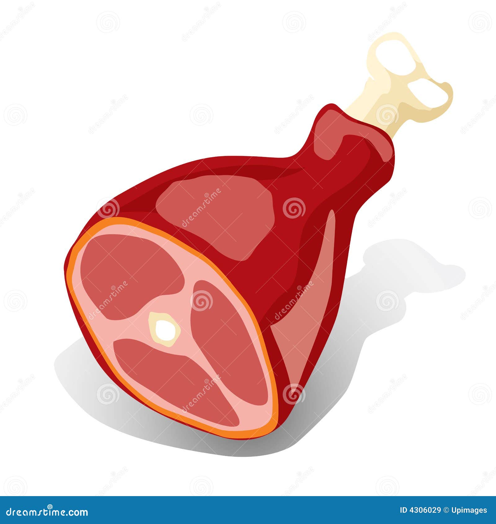 Viande (illustration) illustration de vecteur. Illustration du barbecue ...