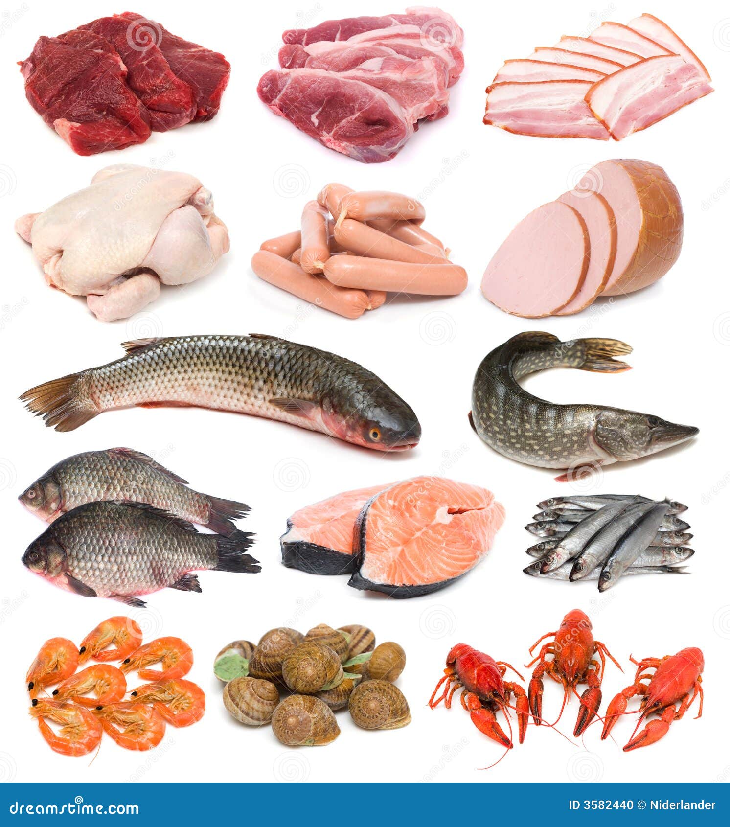 Viande, Poissons Et Fruits De Mer Photo stock - Image du nourriture ... Viande, Poissons Et Fruits De Mer Photo stock - Image du nourriture ...