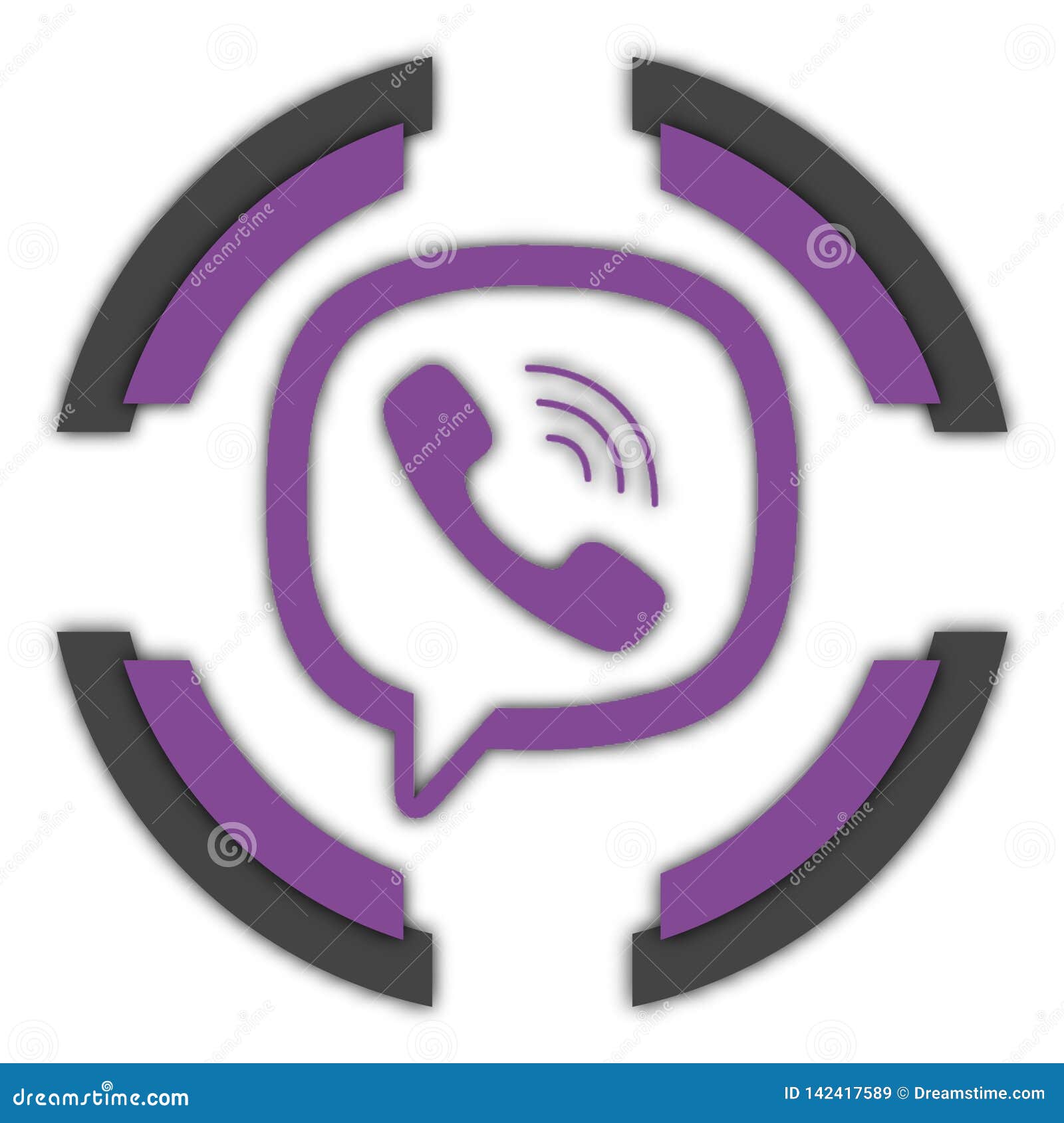 Viber button editorial stock image. Illustration of site - 142417589