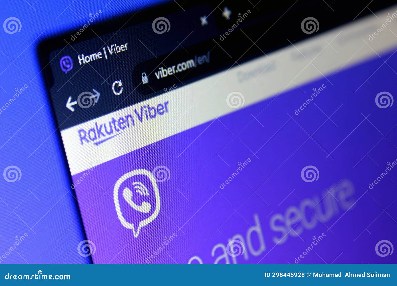Viber messenger mobile app editorial stock photo. Image of internet ...