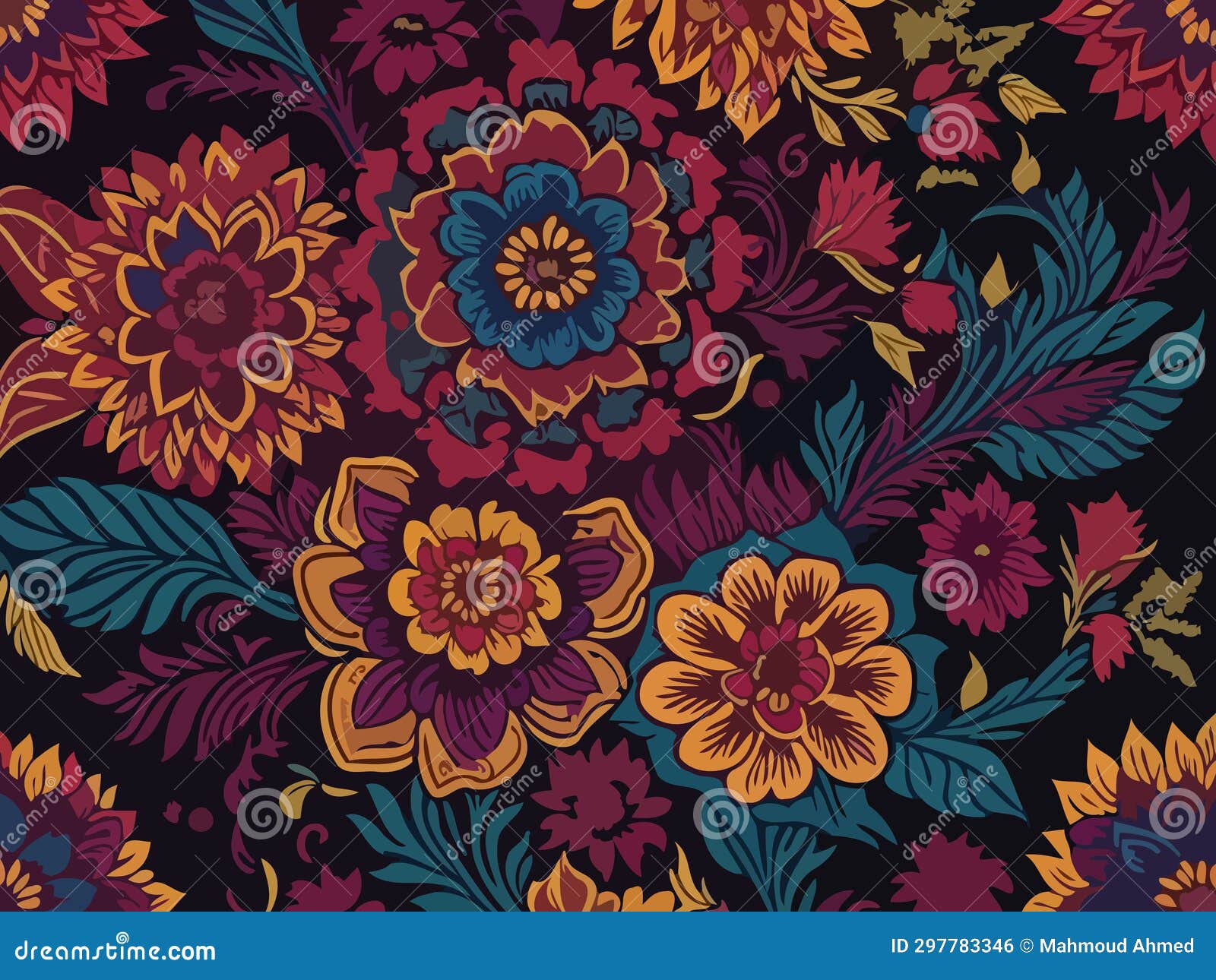 "Vibrant Abstract Colorful Pattern Background, Captivating Illustration ...