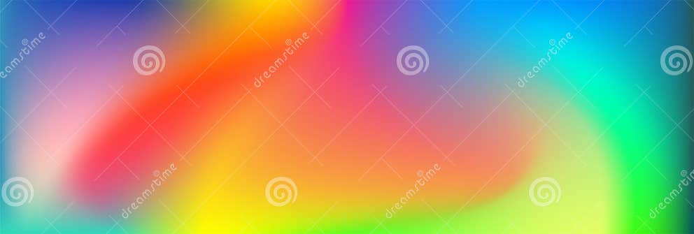 Vibrant Abstract Gradient Background With Soft Color Transitions Stock Vector Illustration Of