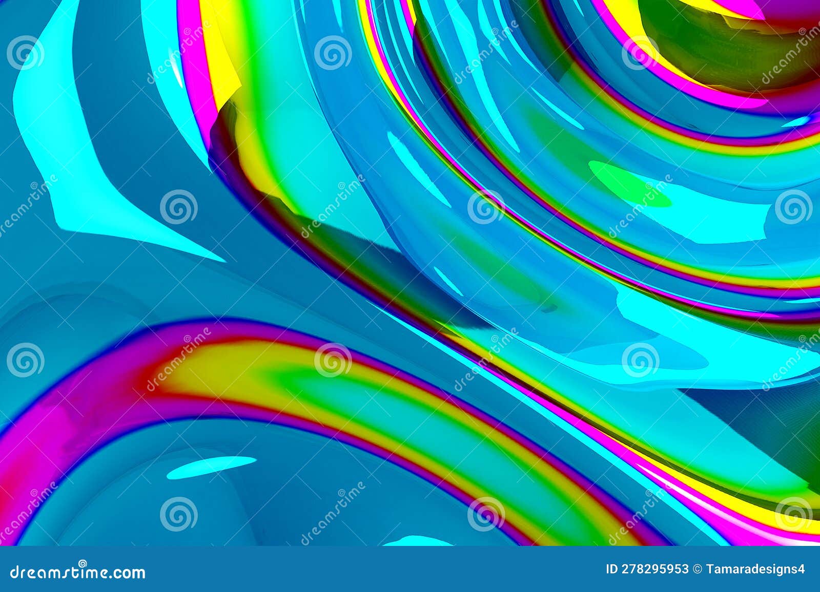 Vibrant Abstract Holographic Background Texture Overlay Stock ...