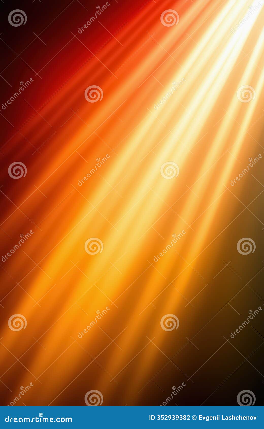 Vibrant Abstract Light Rays on Dark Background. AI Generation Stock ...