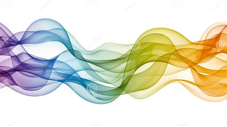 Vibrant Abstract Rainbow Wave Background for Design Projects Colorful and Dynamic Waves Stock ...